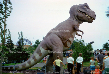 Tyrannosaurus Rex, Dinosaur, Dinoland, Sinclair Oil Pavilion, New York ...